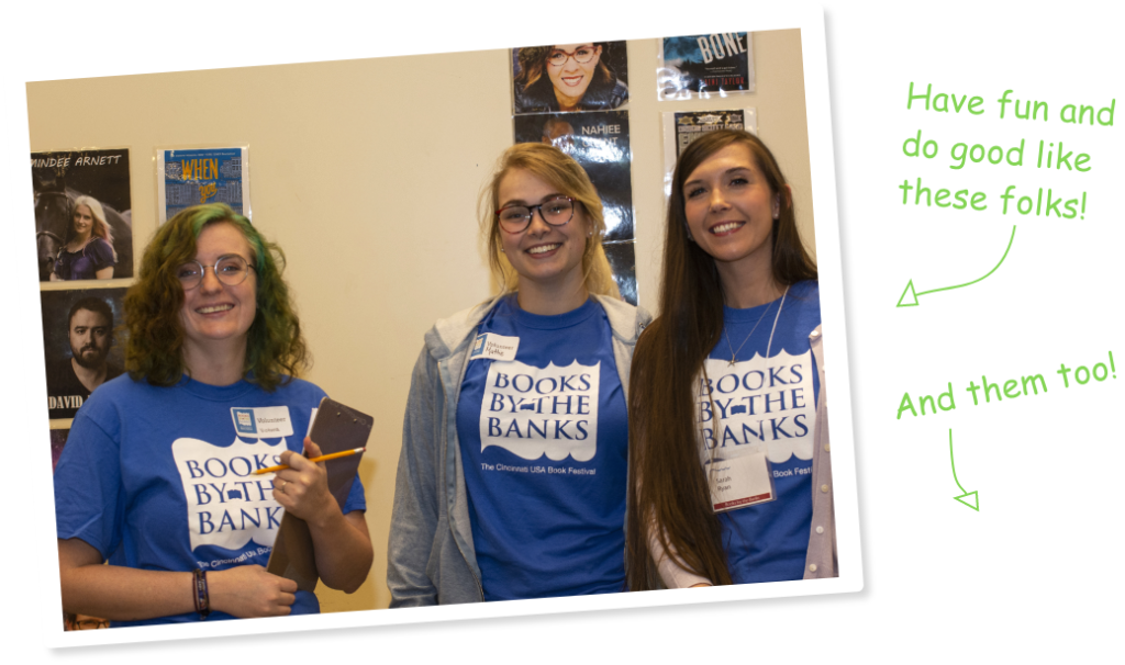 Volunteer – Books By the Banks
